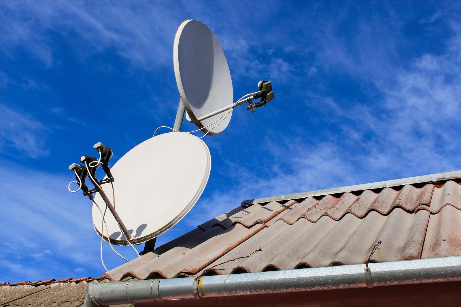 Satellite dish sky store